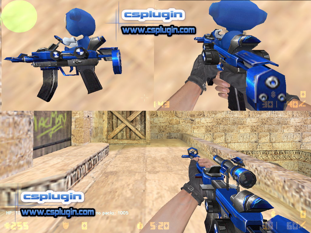 [ZP] Extra İtem: Cart Blue - Counter Strike Plugins